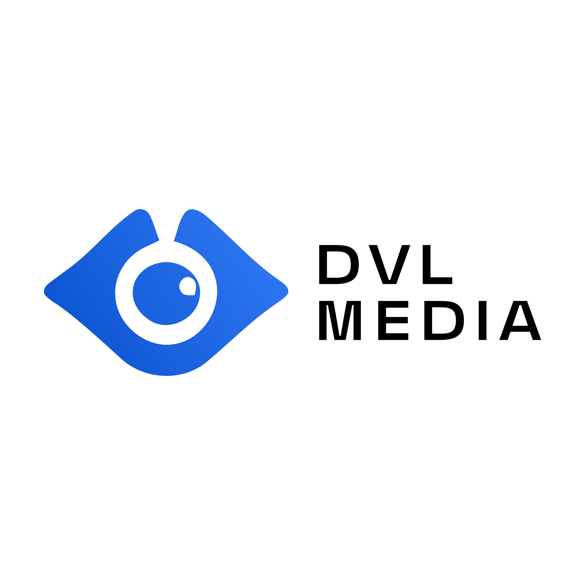 Логотип компании “DVL Media”, создать лого онлайн